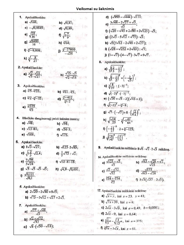 Saknu Veiksmai | PDF