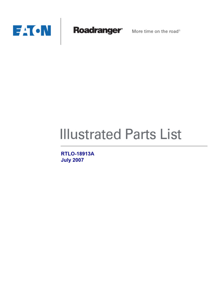 Rtlo18913a-Partes Ilustradas | PDF | Manufactured Goods | Mechanical ...