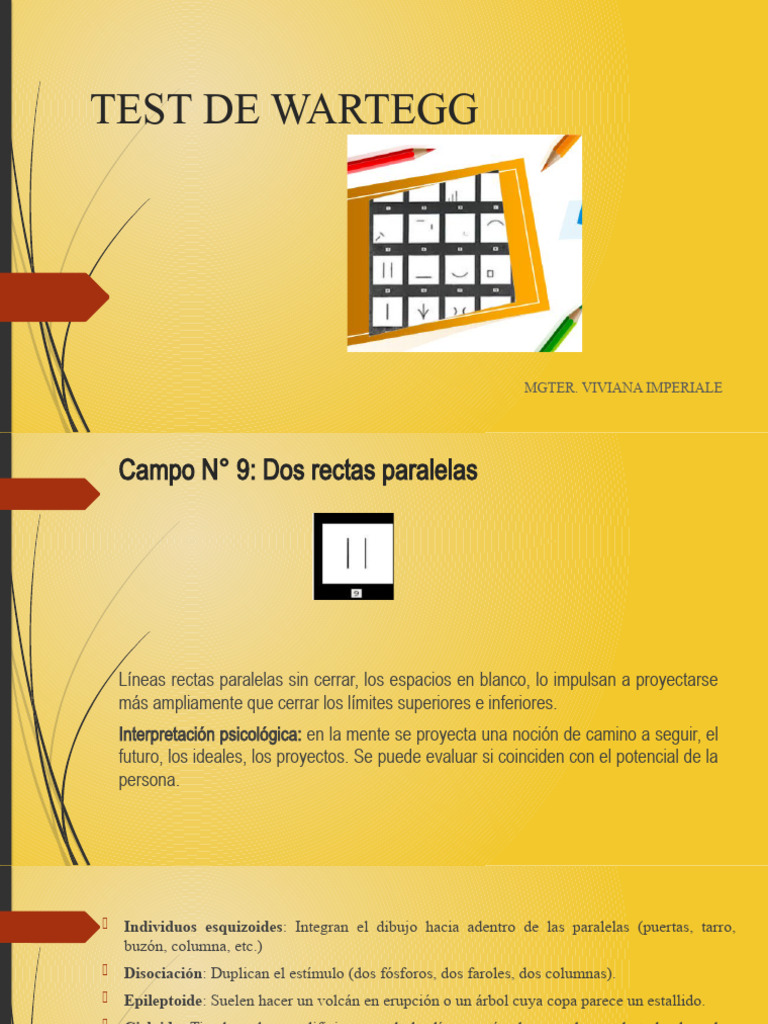 TEST de WARTEGG Tercera Parte Sin Ejemplos | PDF | Invasión | Ansiedad