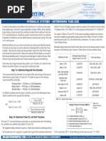 Tube Selection Chart | PDF | Gas Technologies | Chemical Engineering