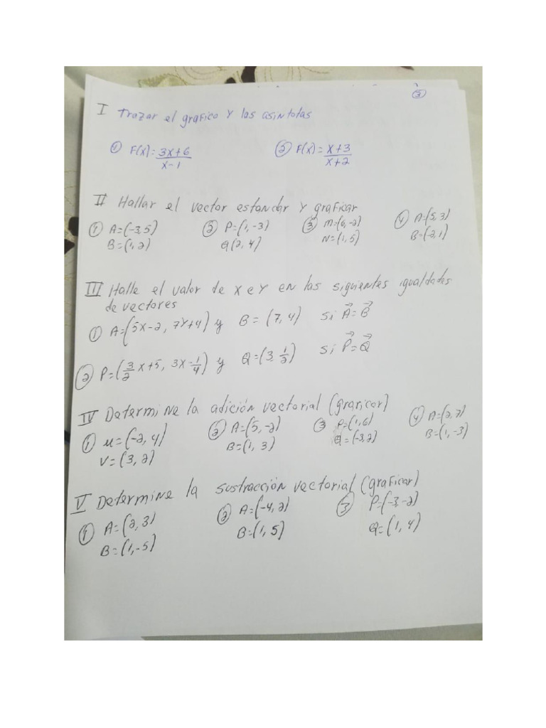Tarea Vectores | PDF