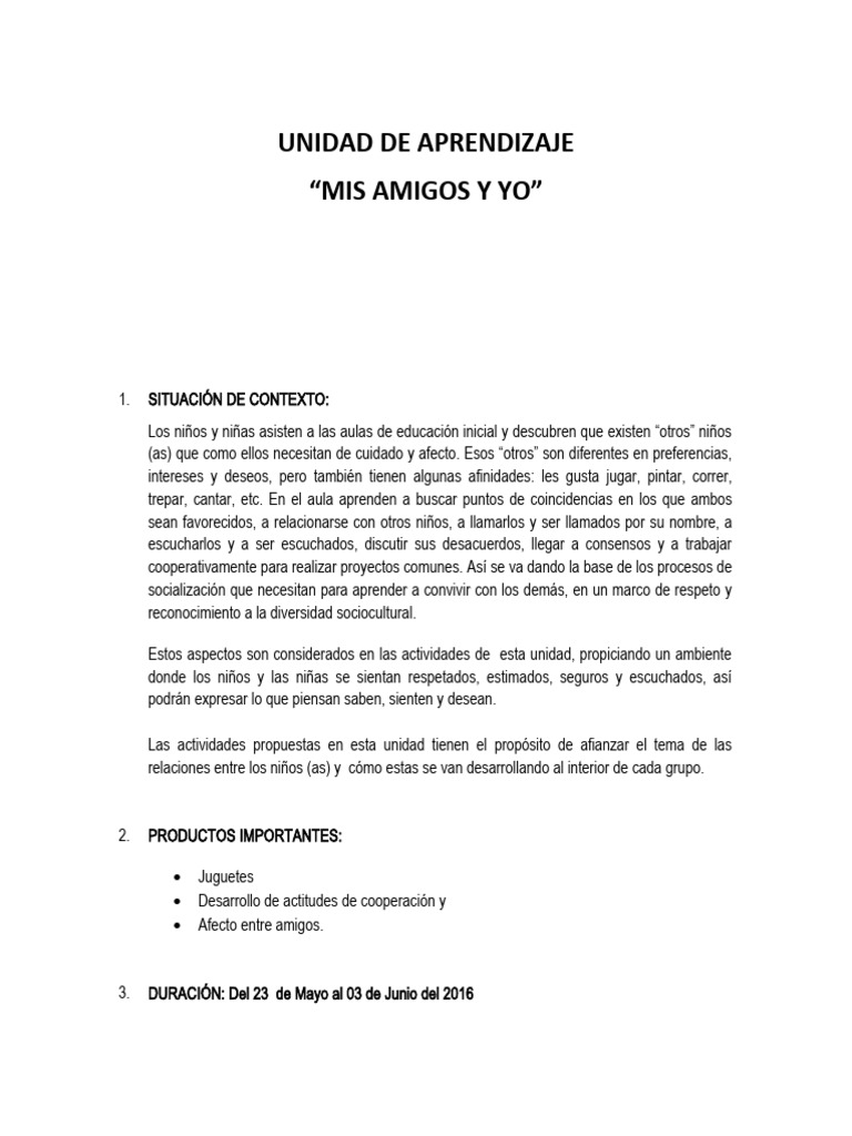 Mis Amigos y Yo | PDF