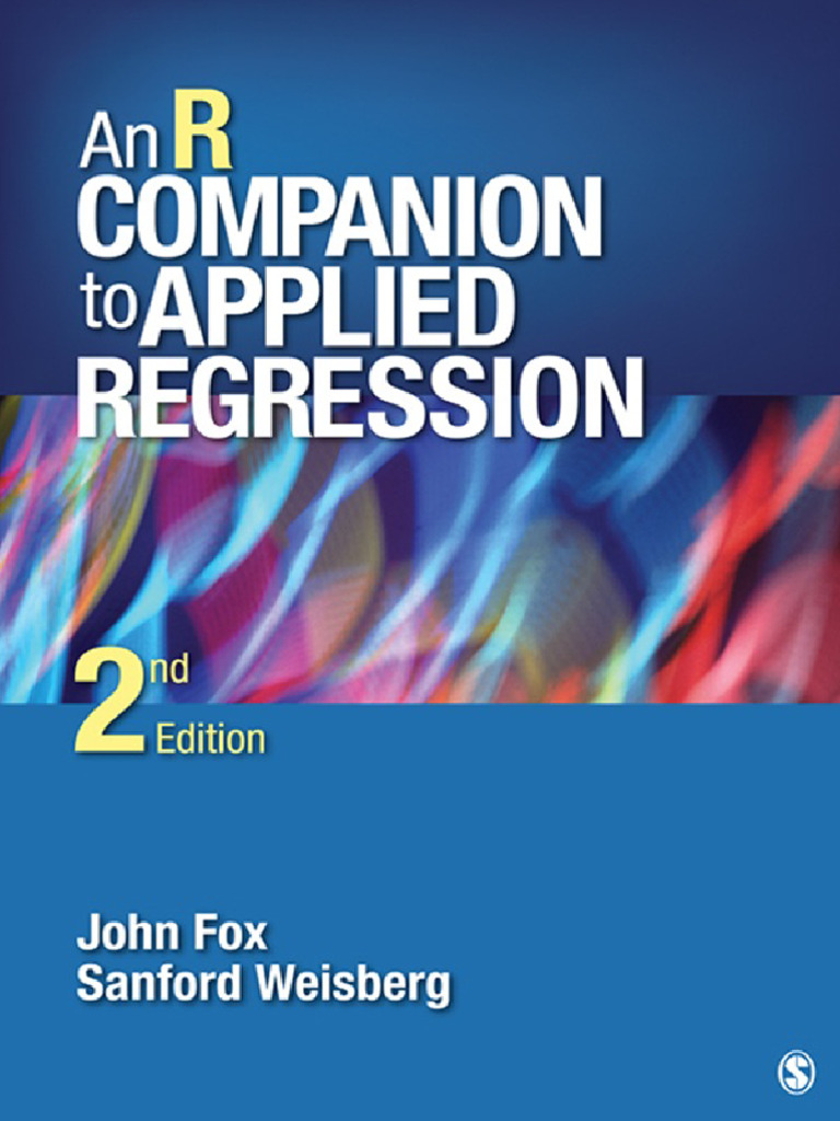 An R Companion To Applied Regression 2nd Edition | PDF | Command Line Interface | Errors And ...