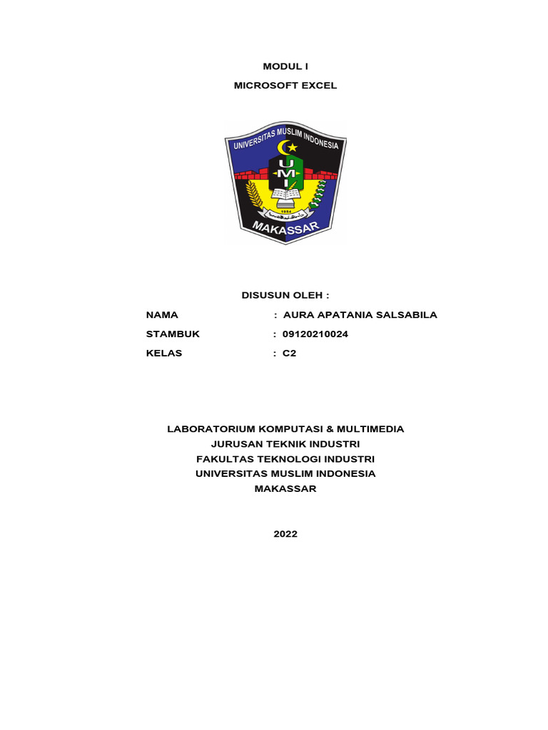 Laporan Modul 1 Kompu 2021 | PDF