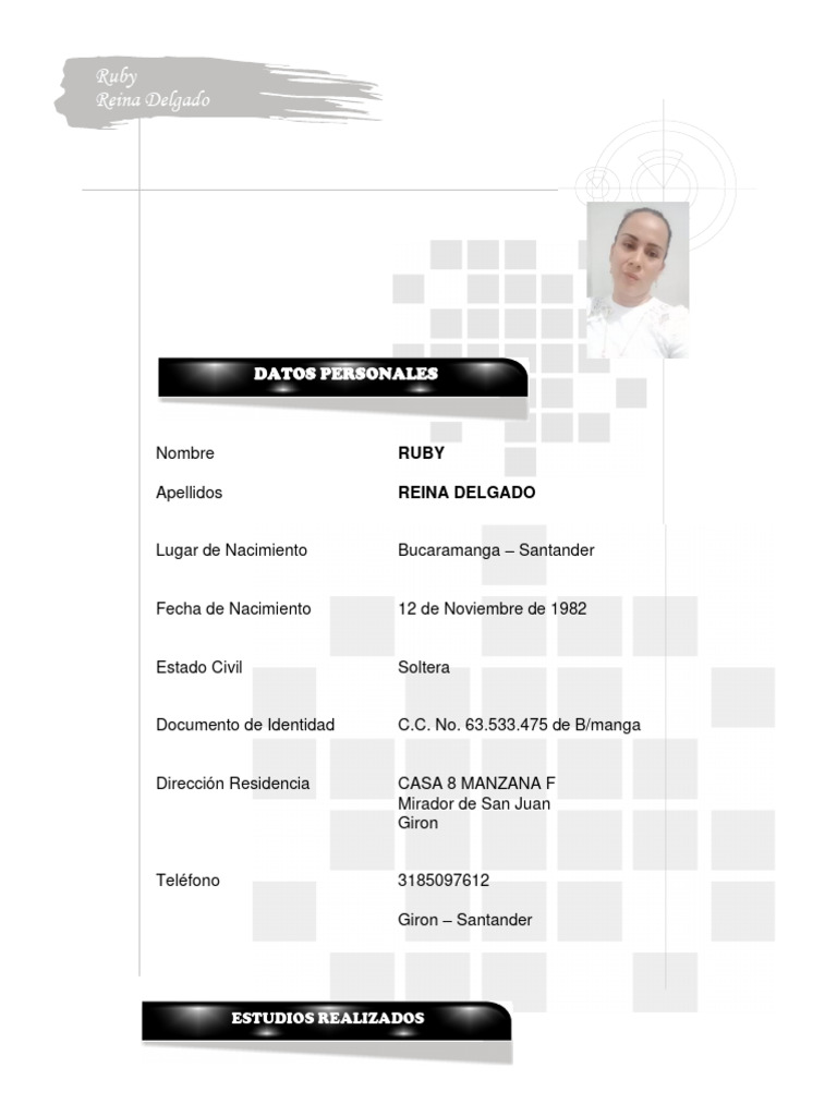 Ruby Reina Delgado - Hoja01 | PDF | Business | Negocios económicos
