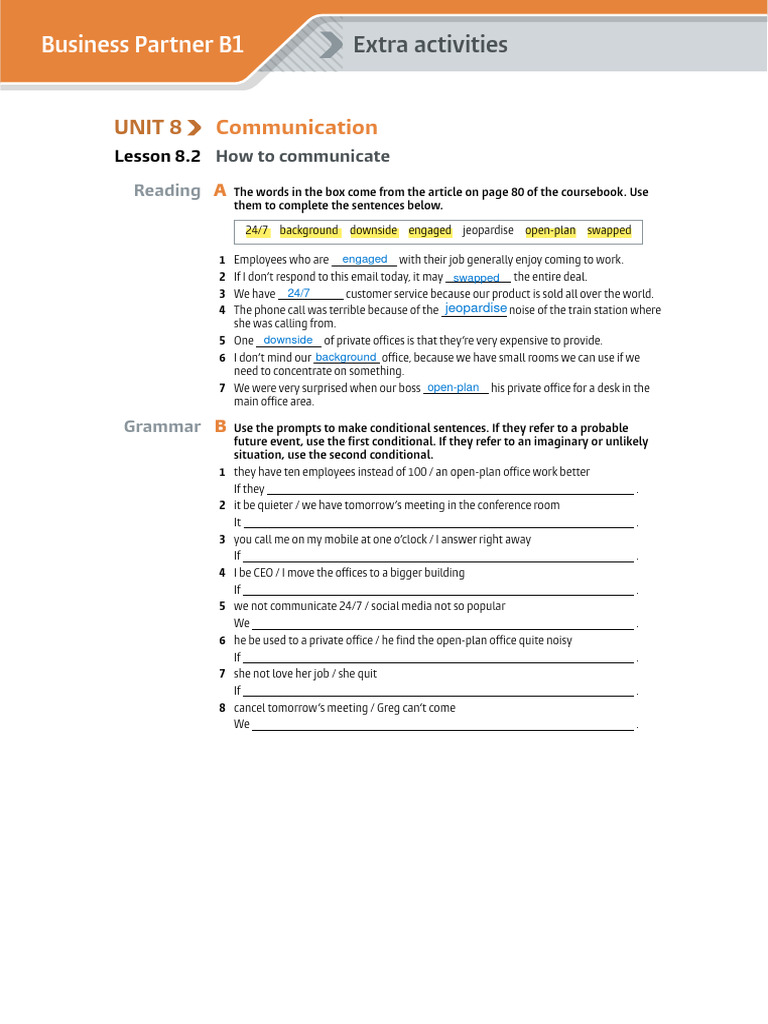 _BusPart_B1_ExClassPracWS_U8_8.2 | PDF