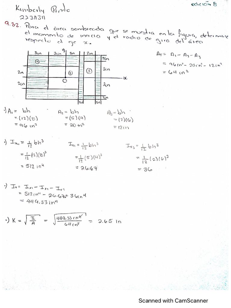 Annotated-Tarea Inercia Kimberly | PDF Annotated-Tarea Inercia Kimberly | PDF