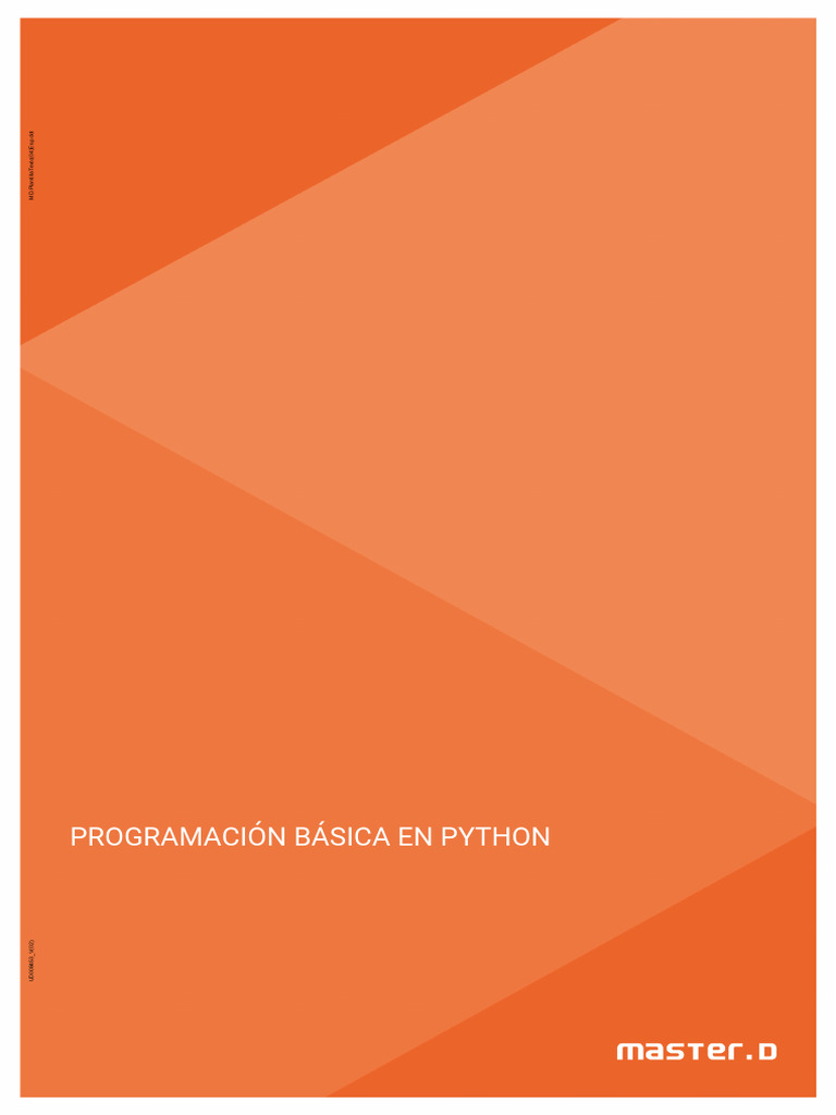 Programación Básica En Python Pdf Python Lenguaje De Programación Cadena Informática