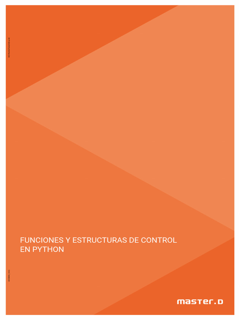Funciones y Estructuras de Control en Python | PDF | Python (lenguaje ...