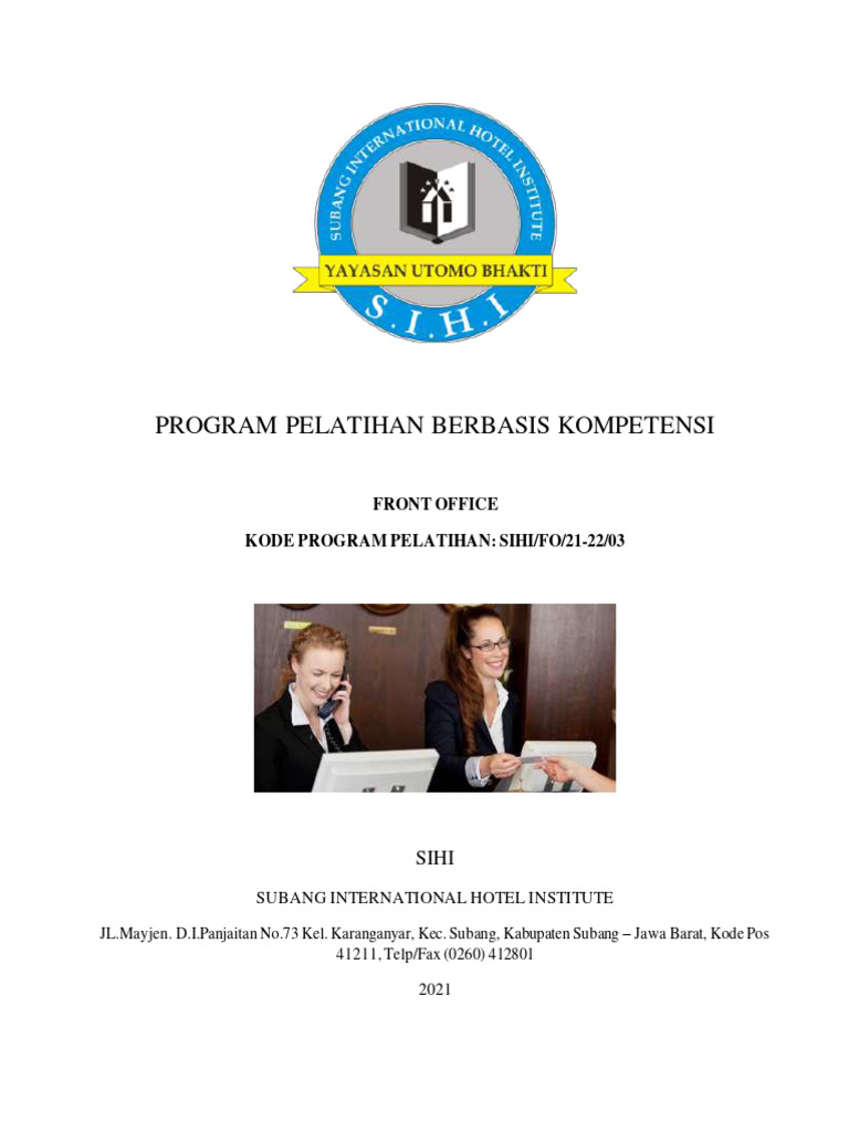 Modul Front Office | PDF