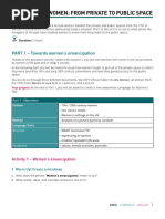 Persepolis Panel Analysis Worksheet | PDF | Communication