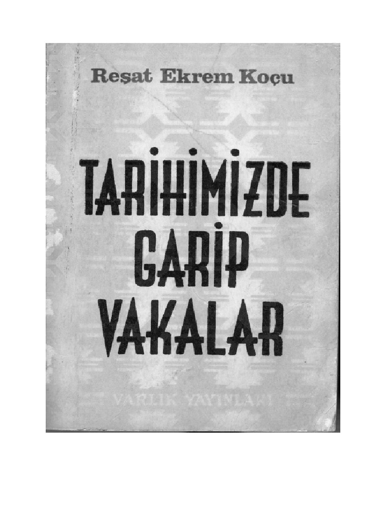 Tarihimizde Garip Vakalar ( PDFDrive ) | PDF