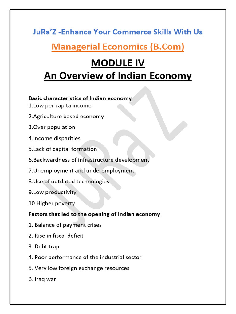 Managerial Economics-Juraz-4th Module | PDF | Inflation | Unemployment