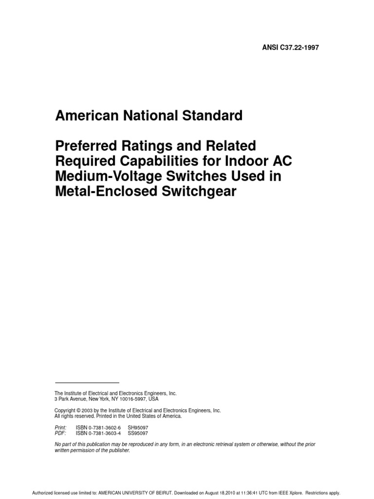 C37 22 | PDF | Direct Current | Relay