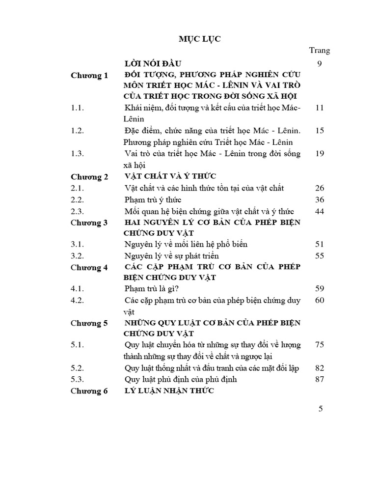 HDHT Triết Học Mác-Lênin TS Đặng Trường Minh | PDF