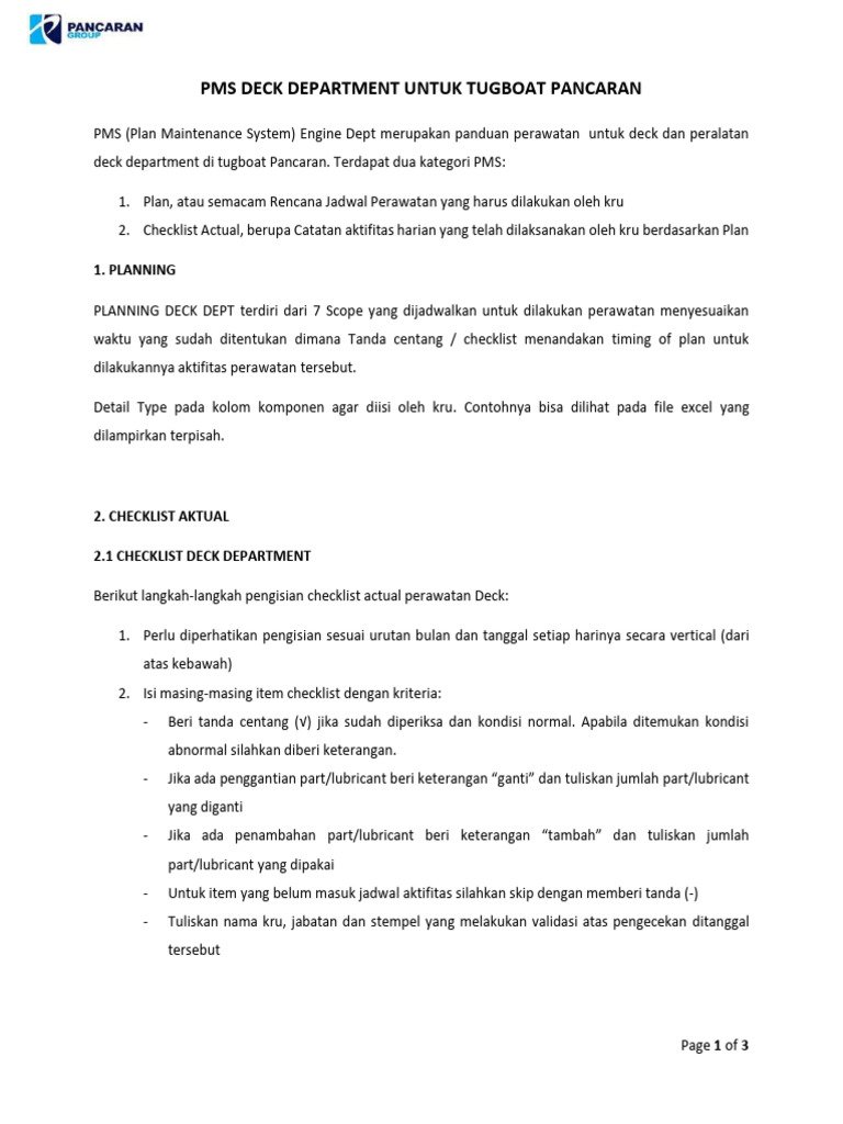 Tutorial Pms Deck | PDF