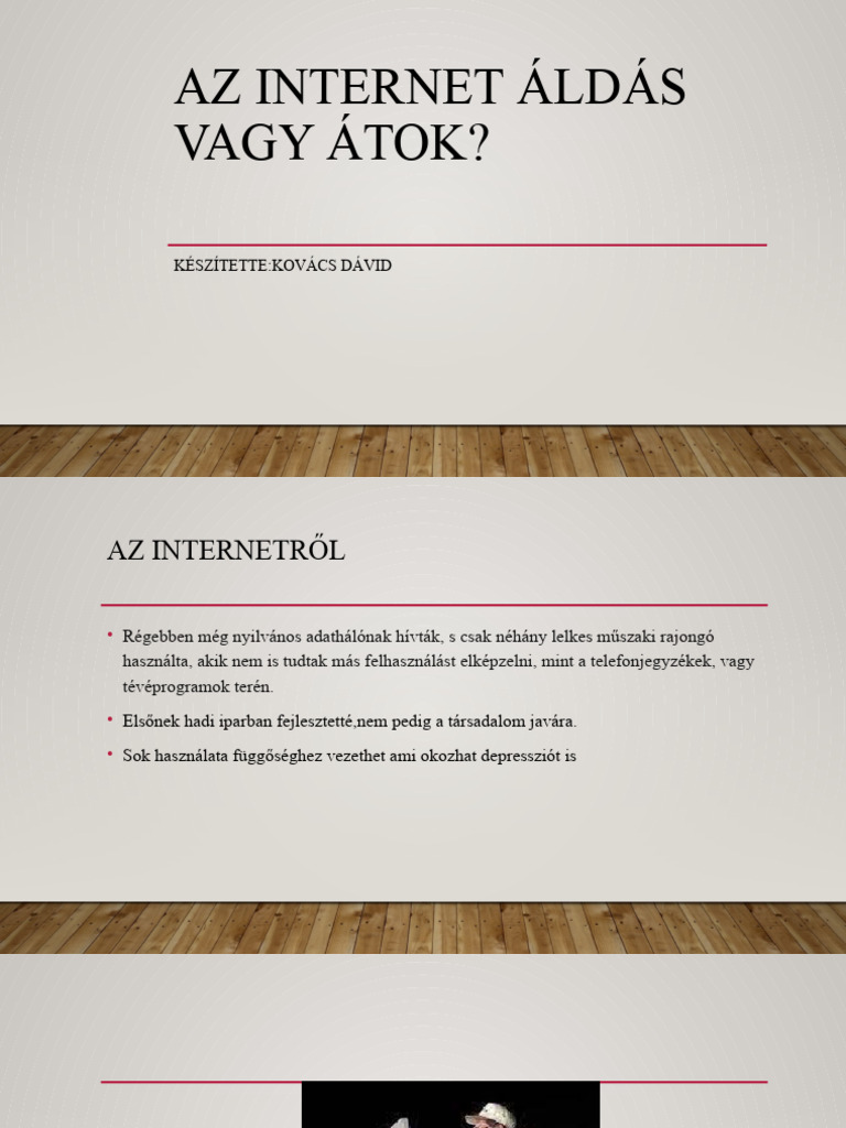 Az Internet Áldás Vagy Átok | PDF