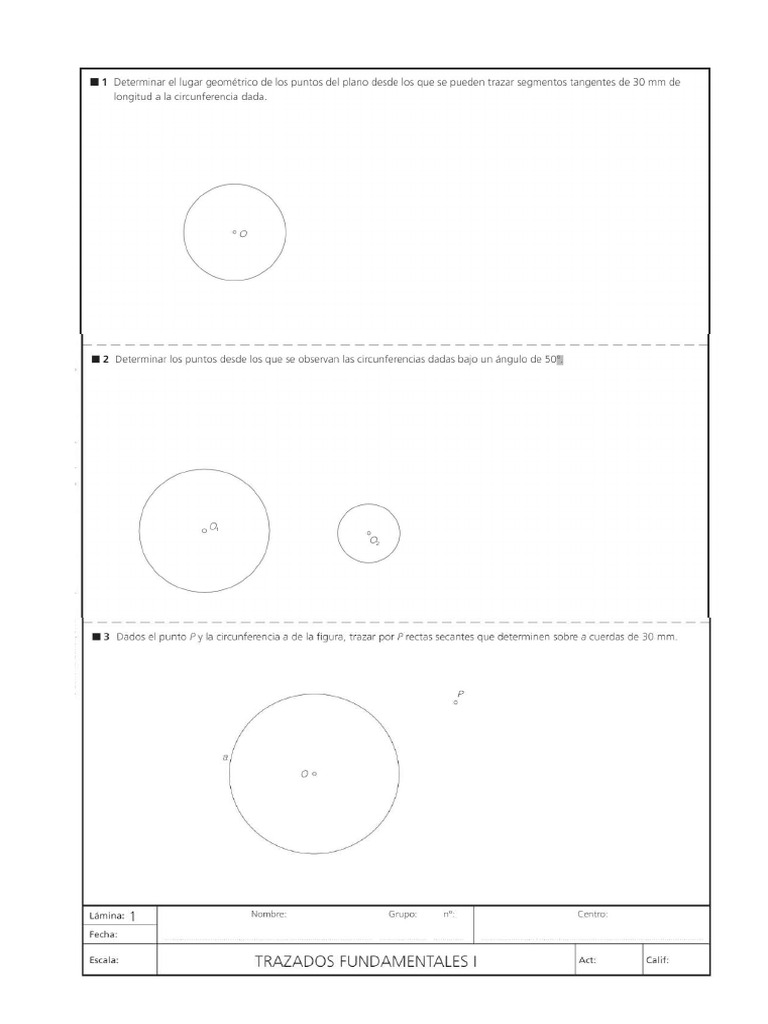 Lugares Geométricos | PDF