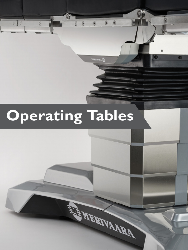 BUK Merivaara Operating Tables Brochure | PDF