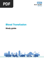 Blood Transfusion Request Form | PDF | Blood Transfusion | Tissue (Biology)