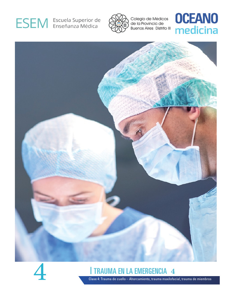 Trauma en La Emergencia Modulo 4 | PDF | Lesión | Nariz humana