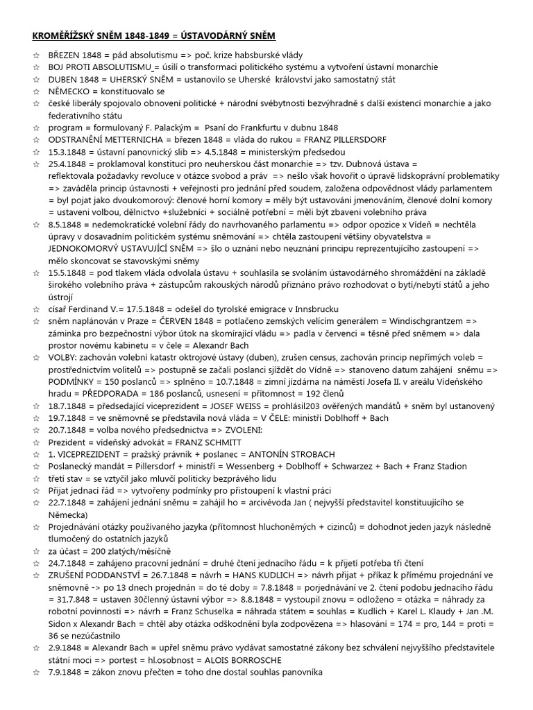 Krom - SK - SN - m-Otto-Urban - Docx - Filename UTF-8''Kroměřížský-sněm-Otto-Urban | PDF