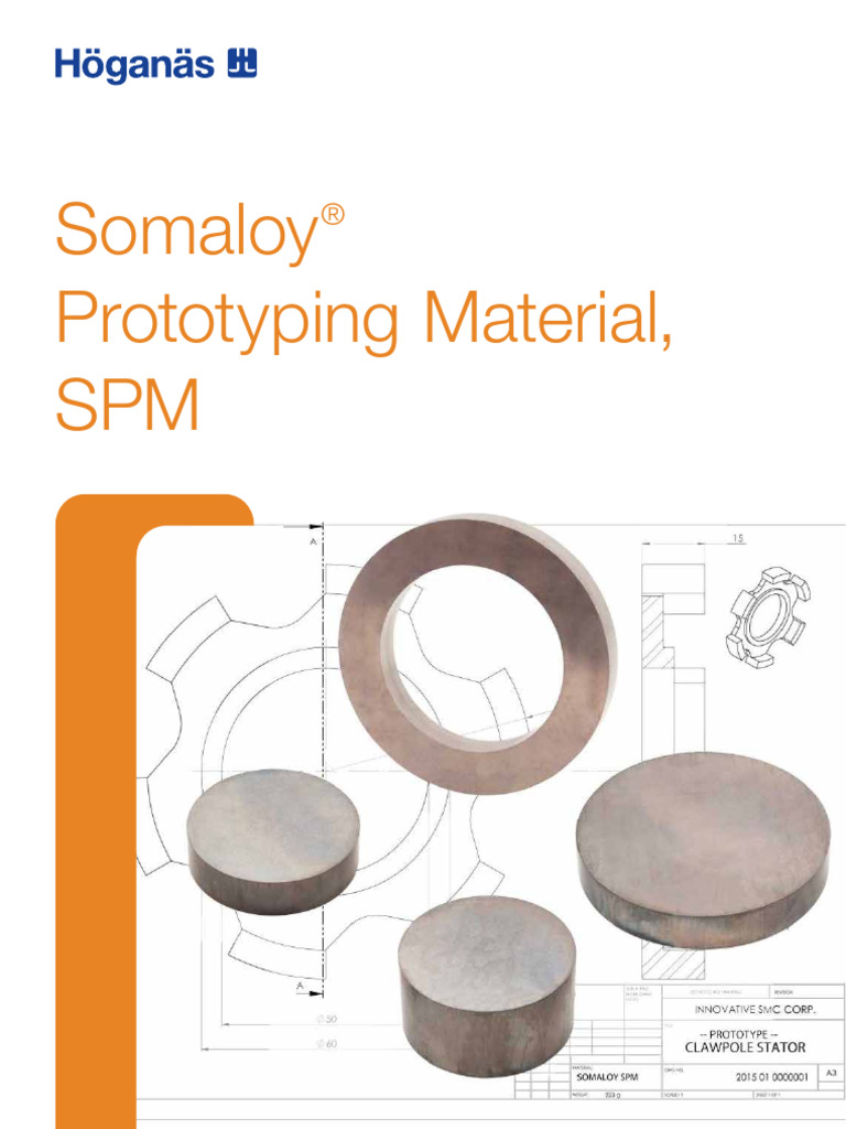 Somaloy Prototyping Material (Eng) | PDF | Machining | Strength Of ...