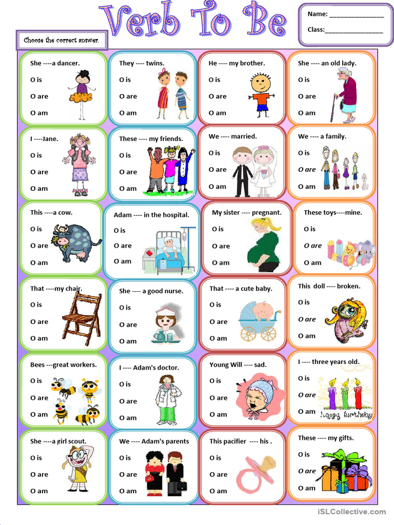 Verb To Be | PDF