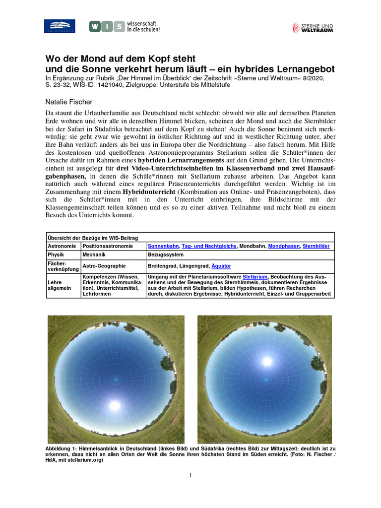 WIS 2020 08 USMS Stellarium | PDF