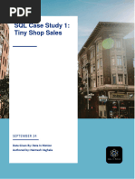 Supermarket Sales Data For Analysis | PDF
