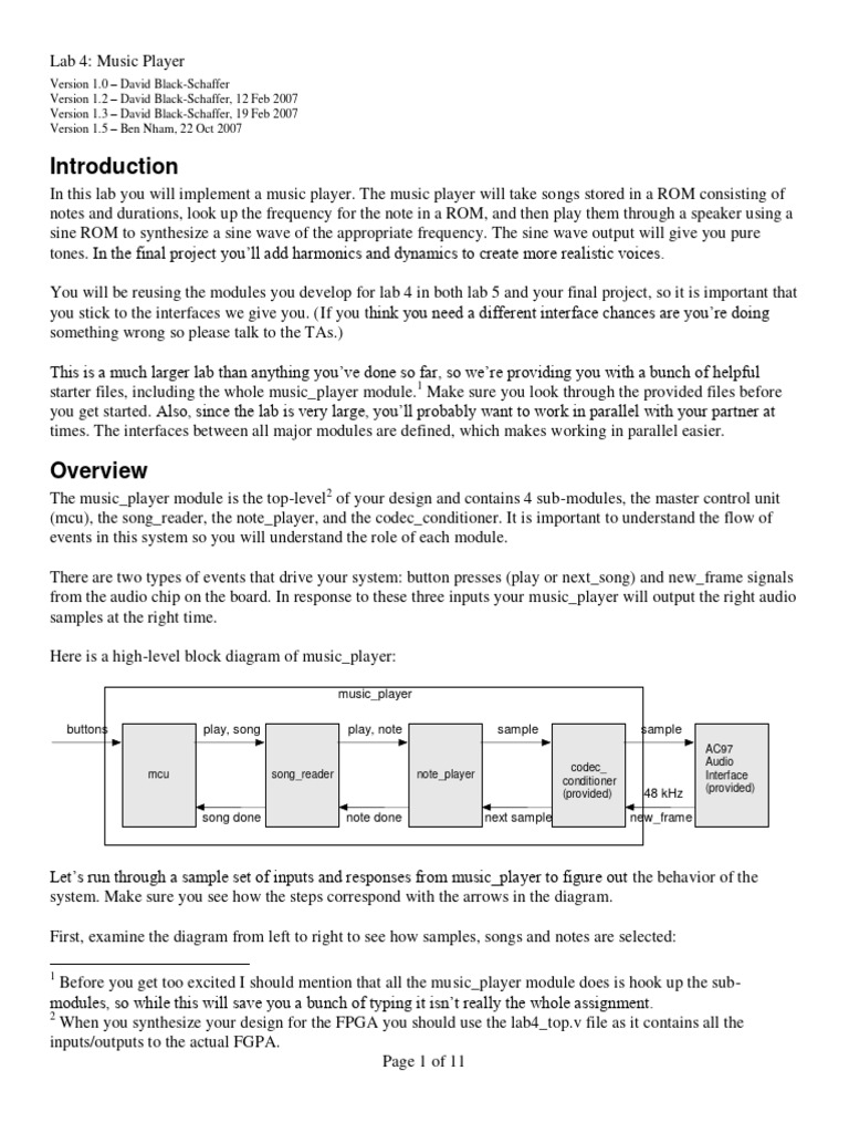 Lab 4 | PDF | Sampling (Signal Processing) | Microcontroller