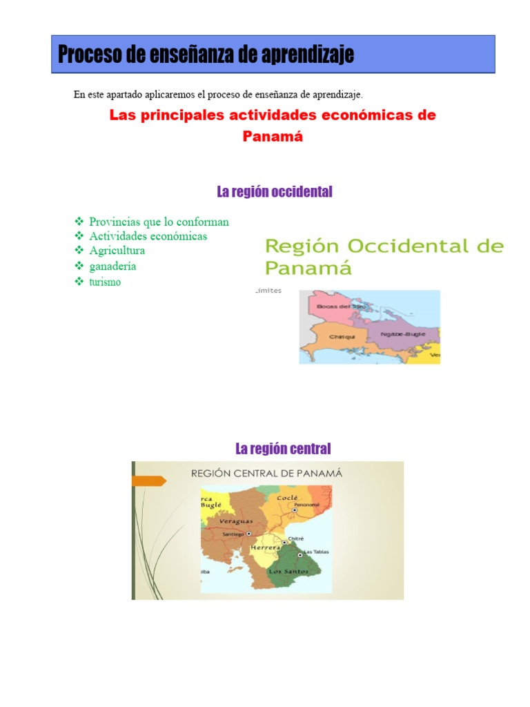Region Occidental, Central | PDF