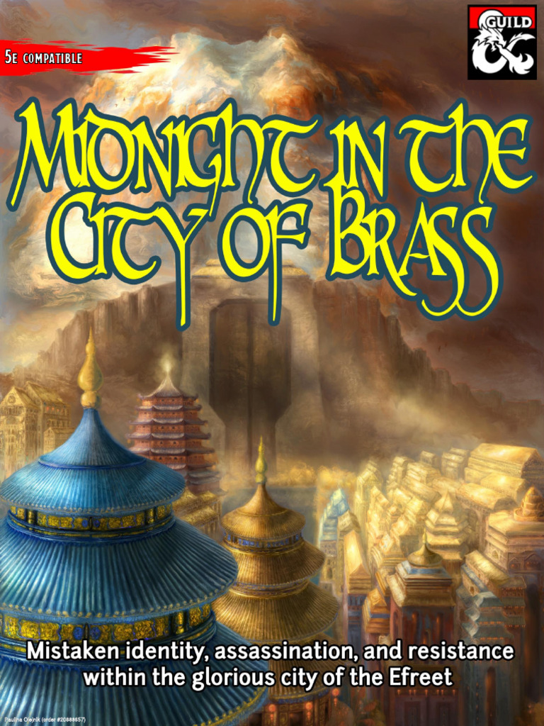 Midnight in the City of Brass | PDF | Wizards Of The Coast | Dungeons ...