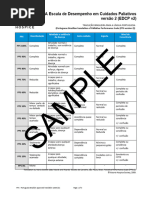 Escala de Desempenho Paliativo PPS | PDF | Coma | Tempo