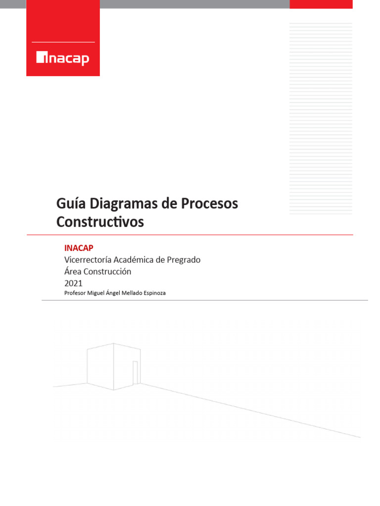 Gui­a Diagrama de Procesos Constructivos | PDF