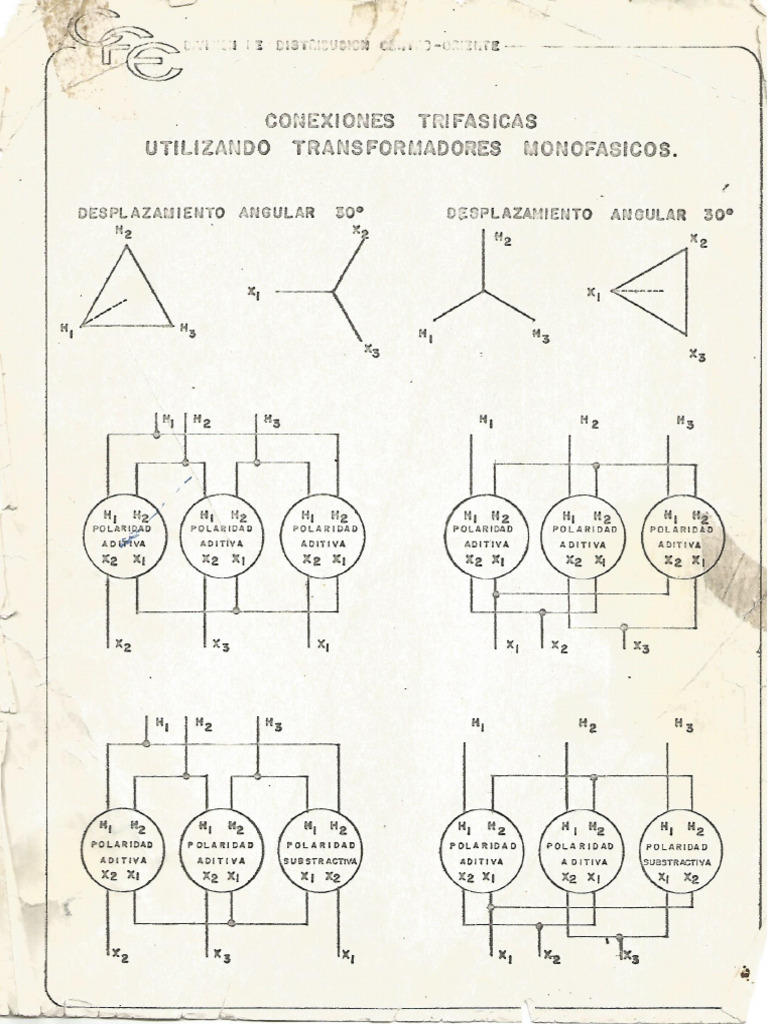 Conexiones Monofásicas Transformadores | PDF