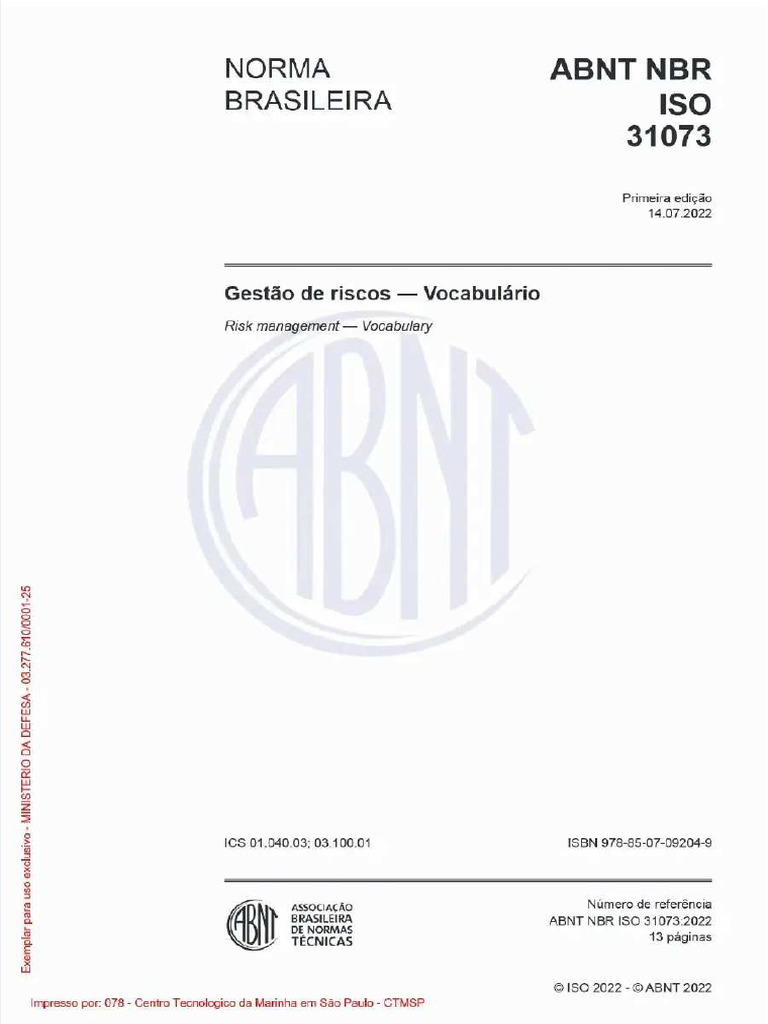 Iso 31073 2022 | PDF