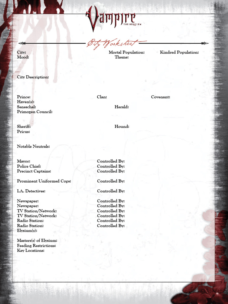 VTR CityWorksheet2-Page | PDF | Finance & Money Management | Games ...