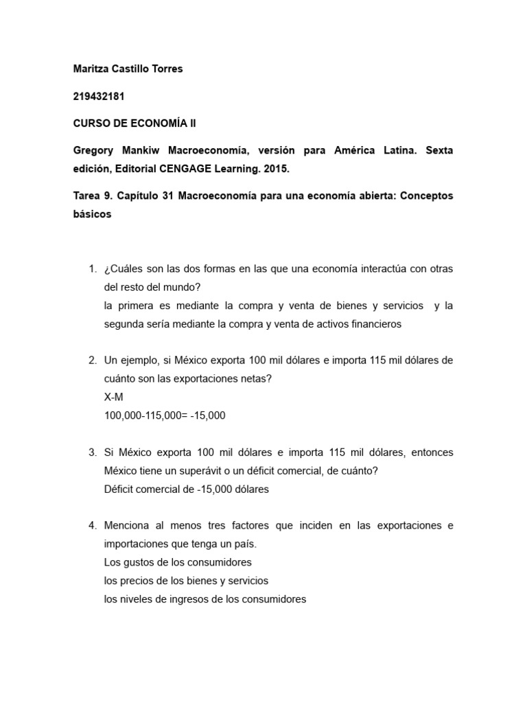 Tarea Cap 31 | PDF