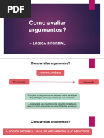 Falácias Informais na Filosofia | PDF | Falácia | Argumento