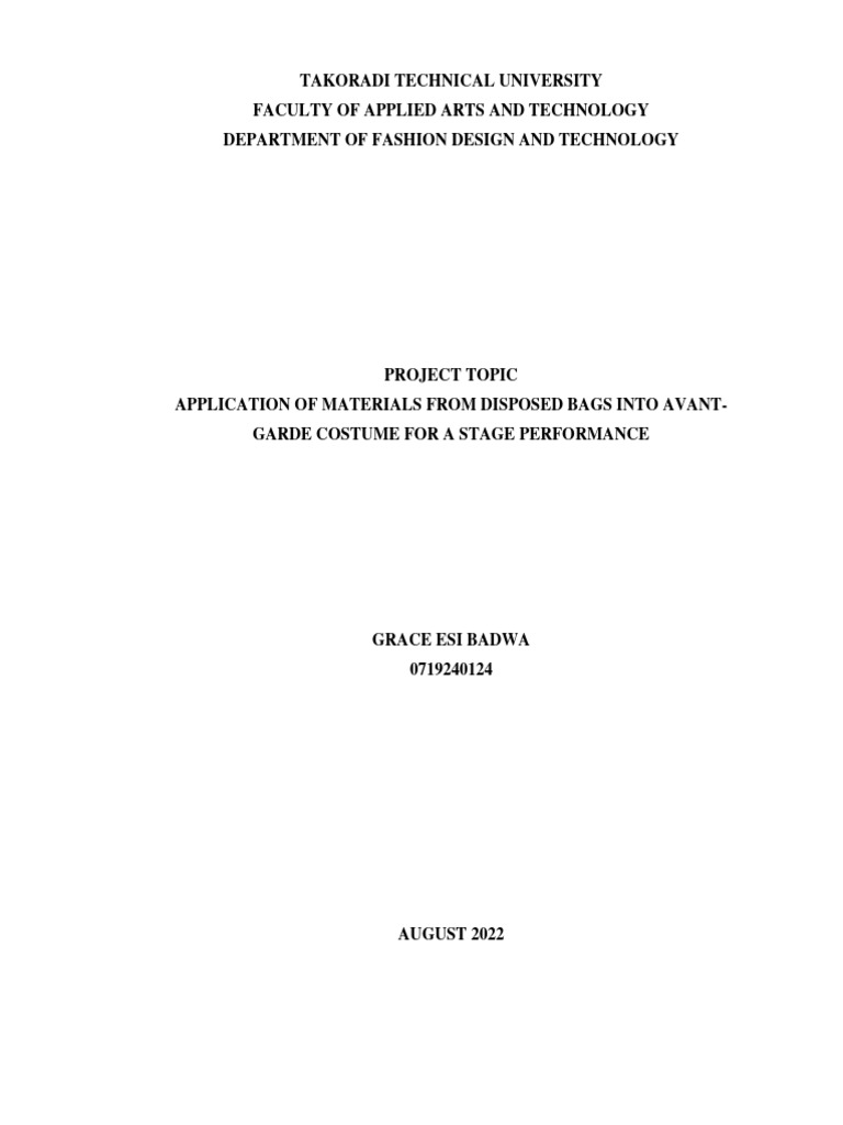 Grace Esi Badwa Final Project1 | PDF