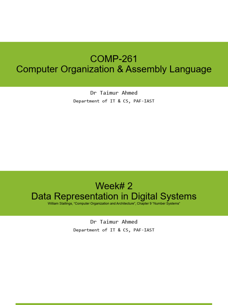 Week 2 - Lecture 4 - Data Presentation | PDF | Decimal | Numbers Week 2 - Lecture 4 - Data Presentation | PDF | Decimal | Numbers