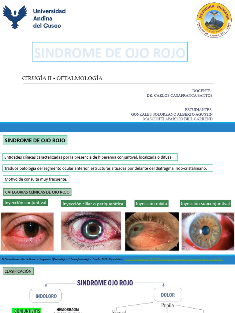 Sindrome de Ojo Rojo | PDF