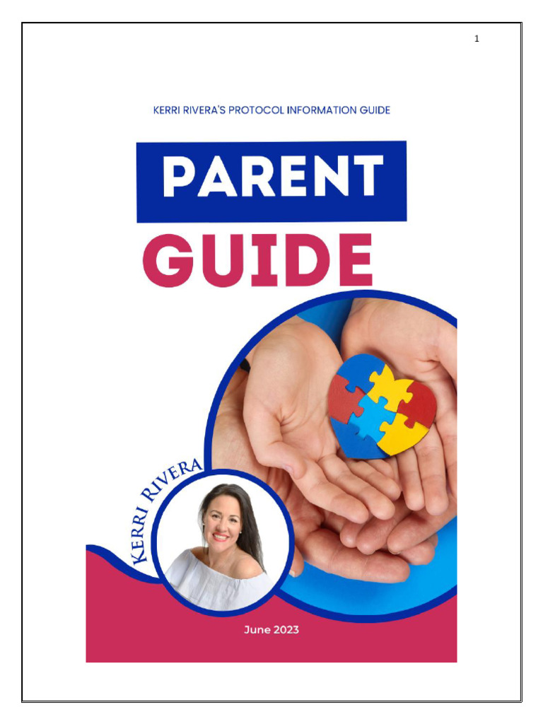 Autism Recovery Guide For Parents Kerri Rivera June 2023 Updated | PDF ...