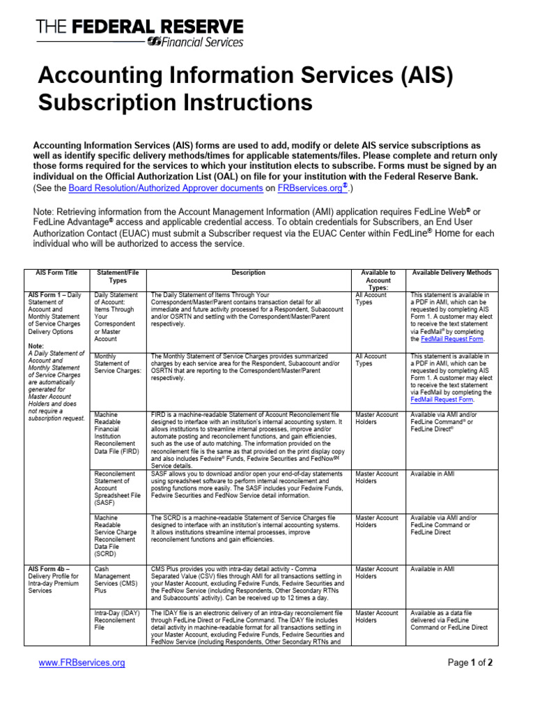 Ais Instructions | PDF