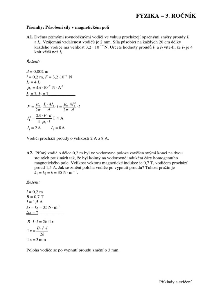 3 Rocnik Priklady 4 | PDF