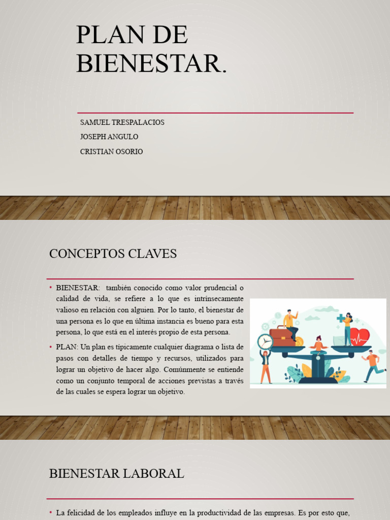 Plan de Bienestar | PDF | Bienestar | Business