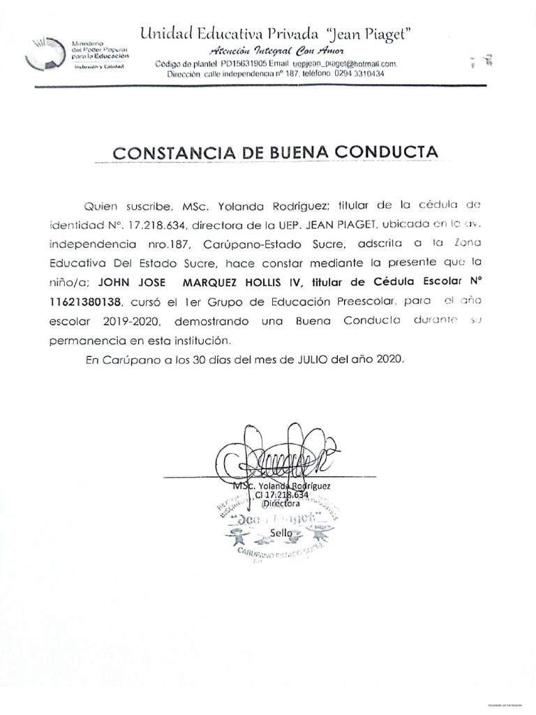 Documento John Marquez | PDF