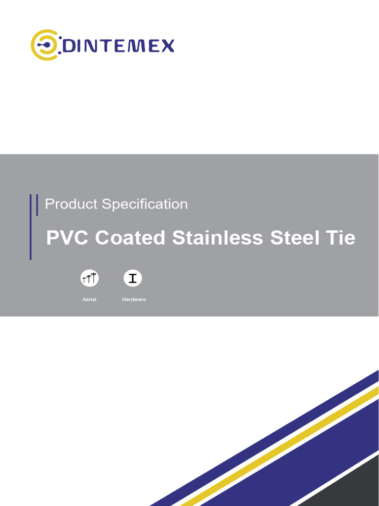 PVC Coated Stainless Steel Tie | PDF