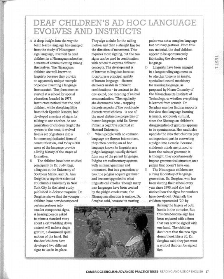 Reading Part 8 CAE | PDF